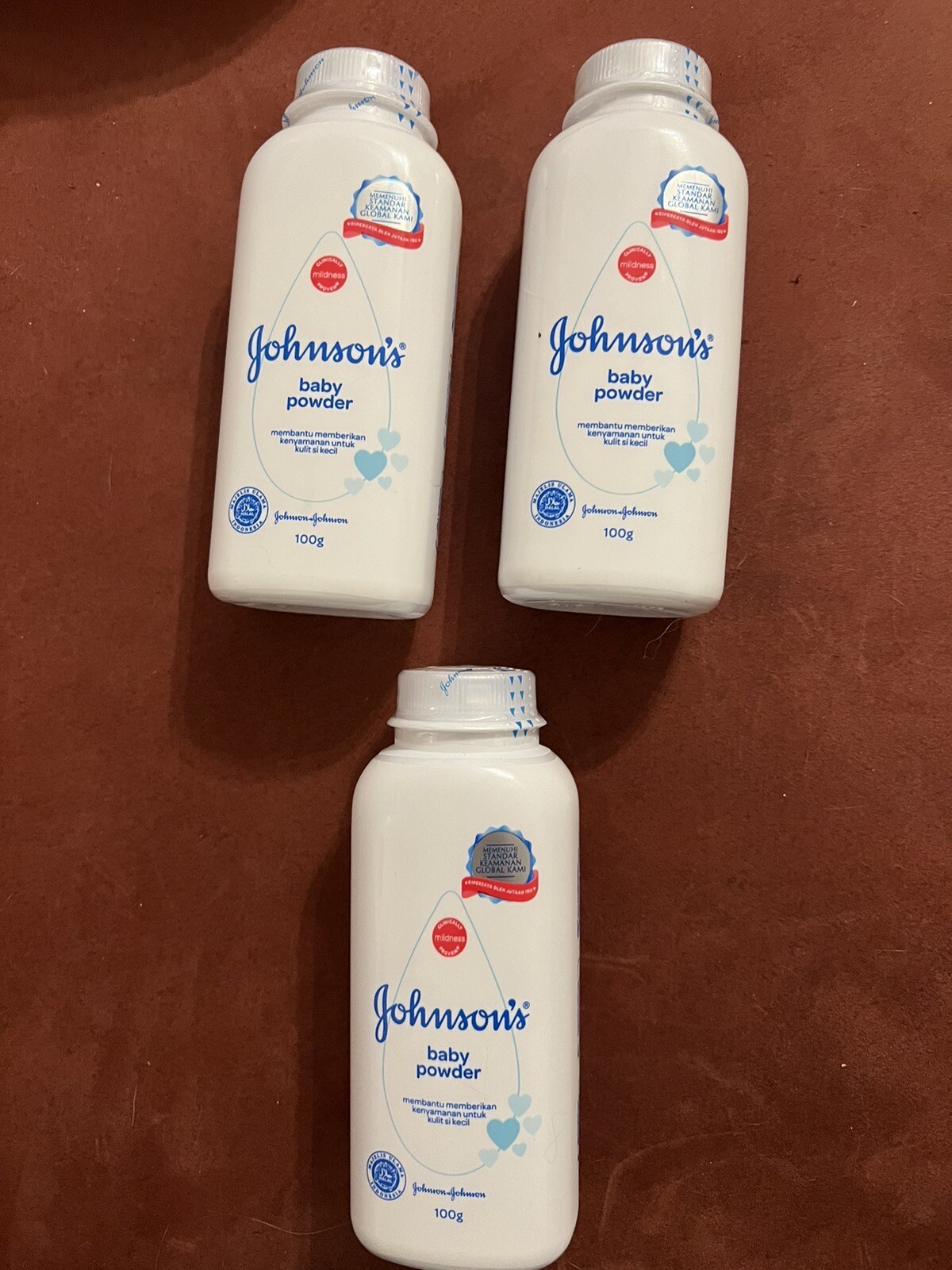 Johnsons Baby Powder Original with TALC 100 G / 3.53 oz Factory Sealed ...