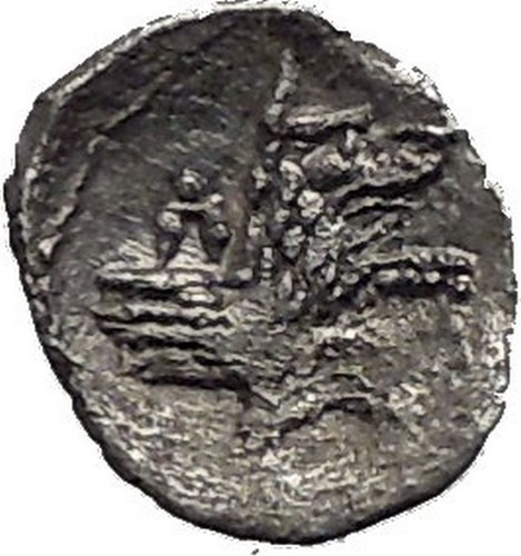 LARANDA in LYCAONIA 324BC Baaltars Wolf Genuine Ancient Silver Greek ...