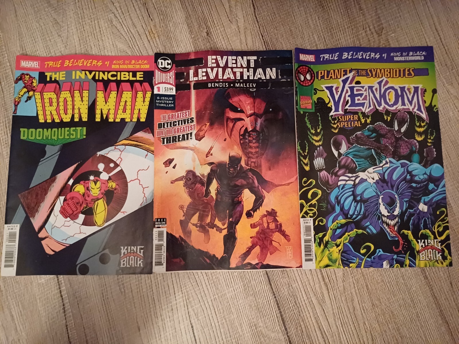 Marvel DC Comic Book Bundle Job Lot 1st First Edition X13 Comics Issue ...