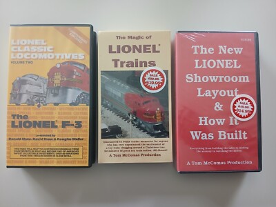 The Magic Of Lionel Trains VHS 1993 TM Books Video Model Railroading | eBay