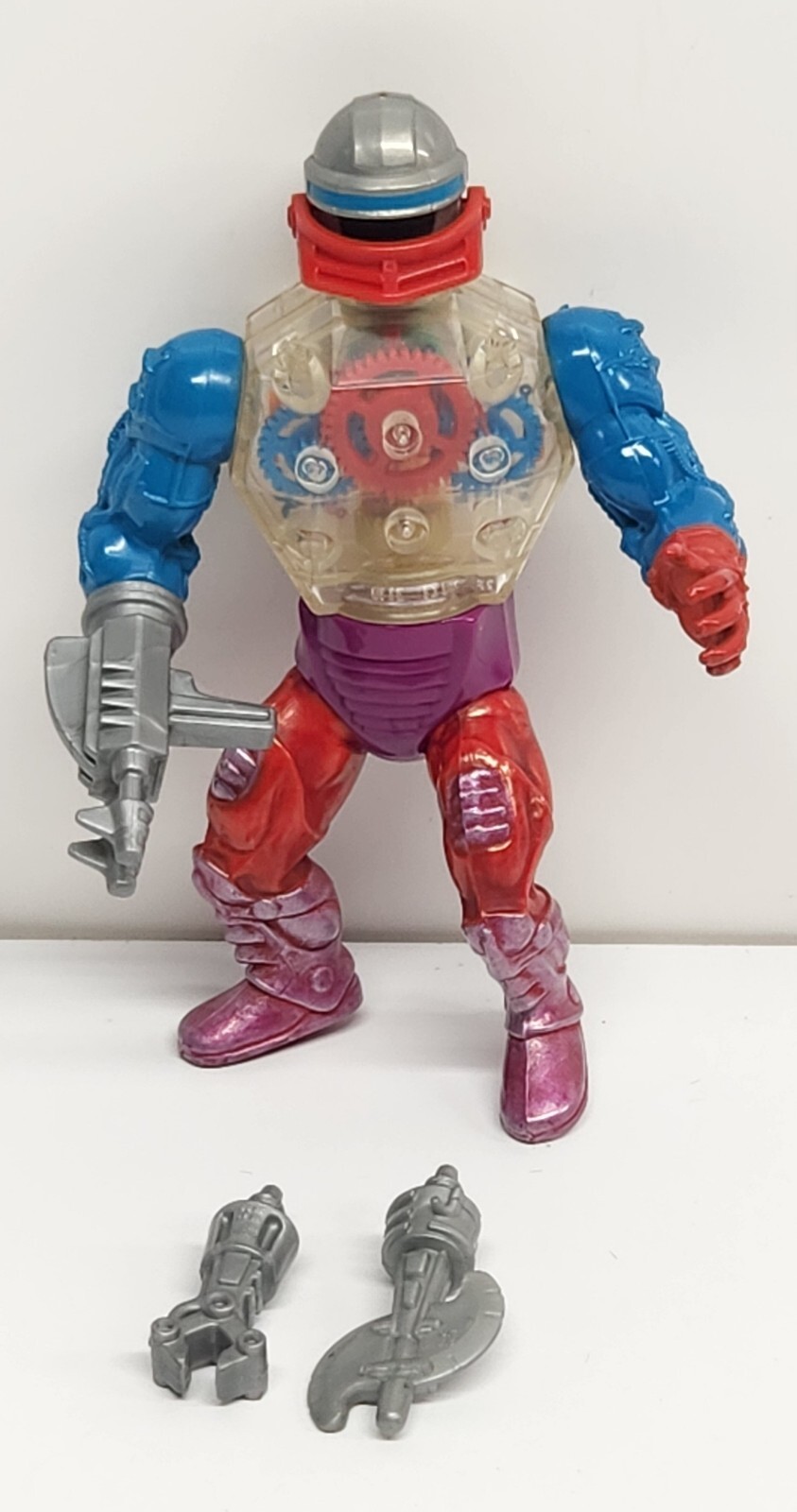 Vintage MOTU ROBOTO 1984 COMPLETE Masters Of The Universe Figure