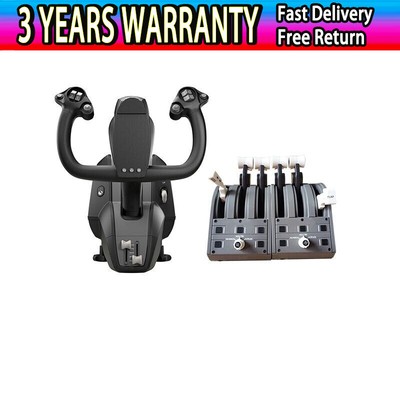 TCA Yoke Boeing Edition Flight Simulator 1 x Joystick + 2 x Throttle ...