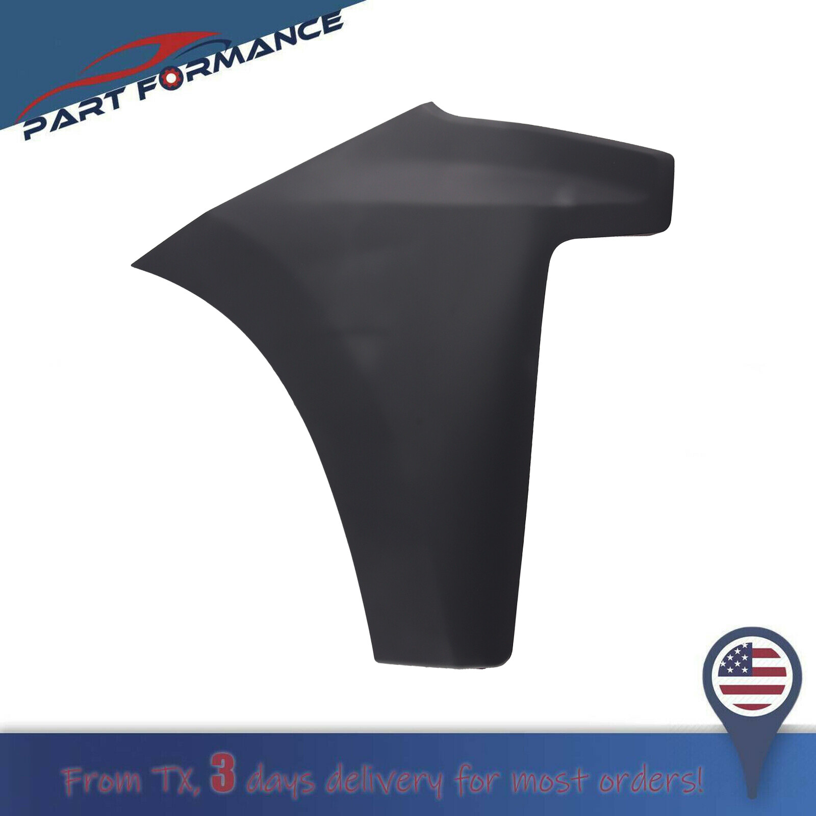 Front Passenger Side Bumper Outer Filler Panel for 2019-21 Chevy ...