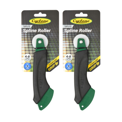 2x Cyclone Tufflite Metal Spline Roller For 4-6mm Spline Fly Screen ...