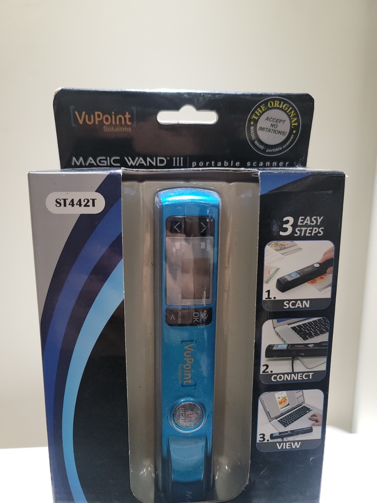 VuPoint+Magic+Wand+III+3+Platinum+Portable+Scanner+St442rb+1050+DPI for ...