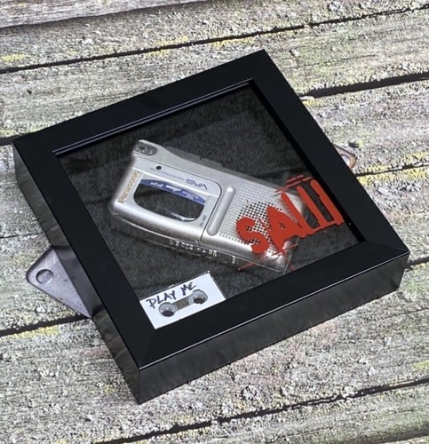 Saw Tape Voice Recorder Display Case Frame Billy Puppet Jigsaw Horror ...