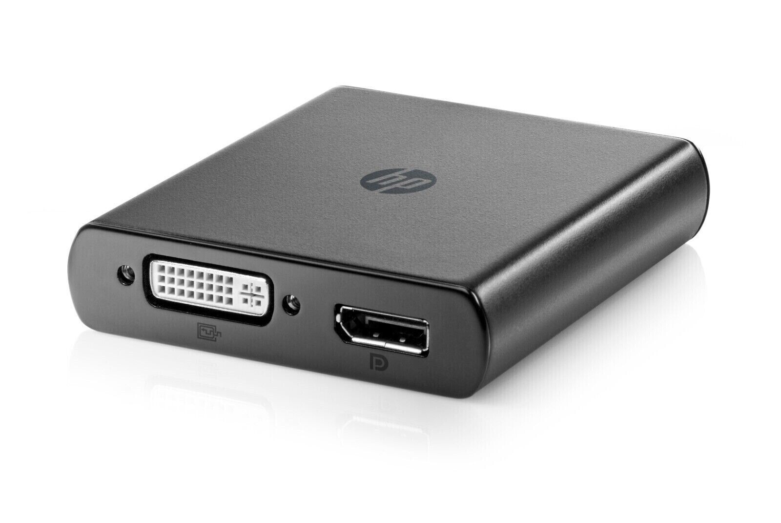 HP USB to Dual Monitor Adapter (Displaylink) C5U89AT 704932-001 DVI ...