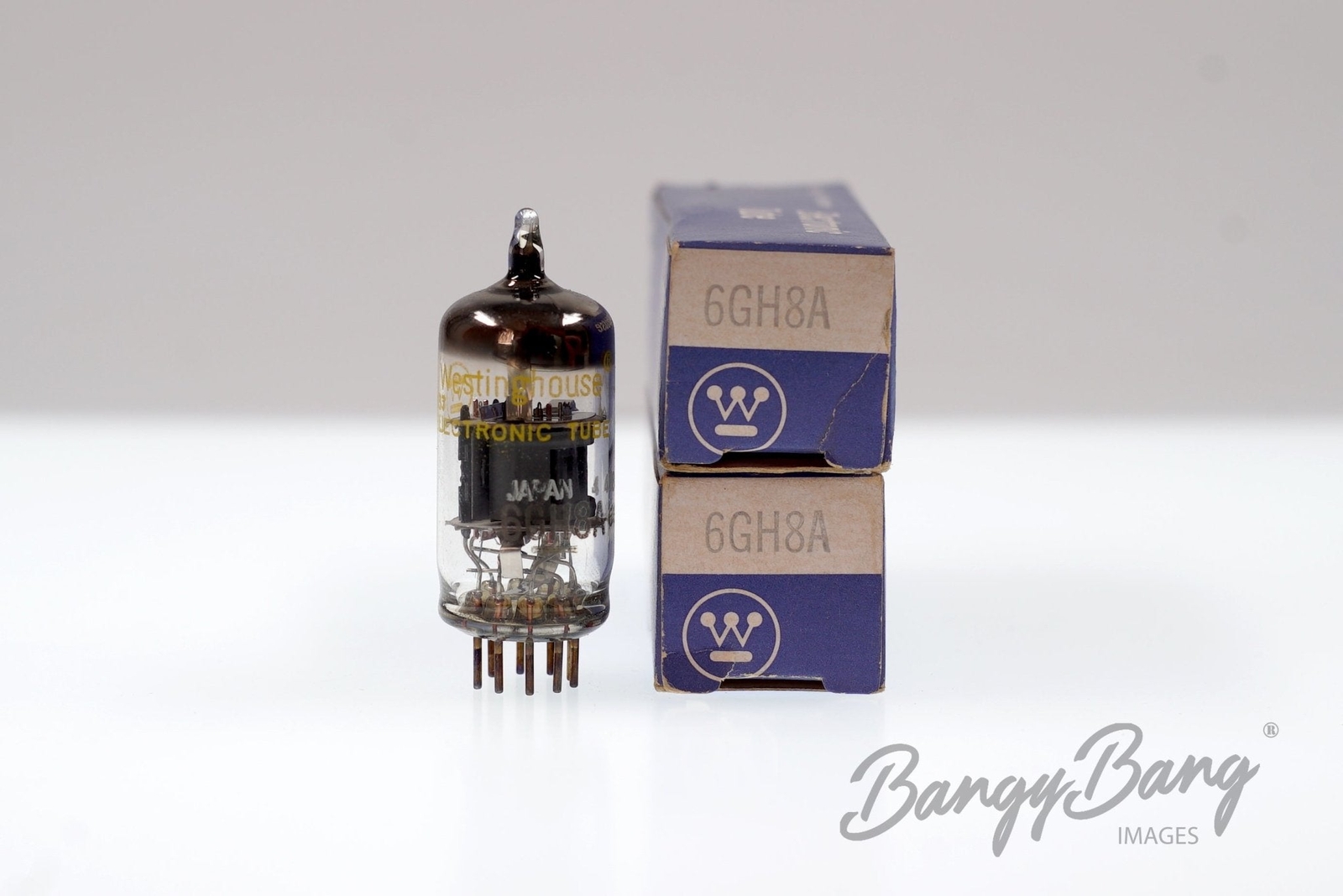 2 Vintage Westinghouse 6GH8/6EA8 Pentode Triode TV Audio Vacuum Tube ...