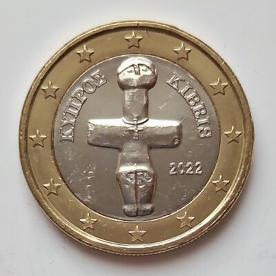 Cyprus 1 euro 2022 regular (#9430) | eBay