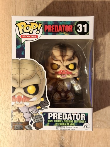Funko Pop Movies Predator 31 Vinyl Figure Jungle Hunter Arnold ...
