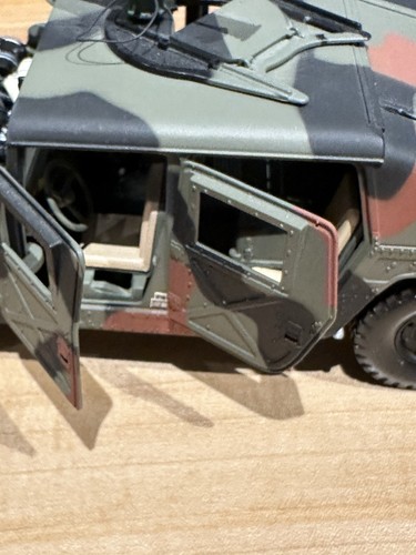 FRANKLIN MINT MILITARY "HUMVEE" M966 Camo Broken Mirror Drivers Side No ...