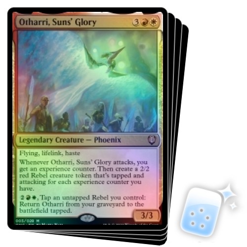 FOIL OTHARRI, SUNS' GLORY X4 Phyrexia: All Will Be One: Commander Magic ...