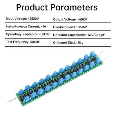 24 Times Rectifier 60000V High Voltage Multiplier Voltage Doubler ...