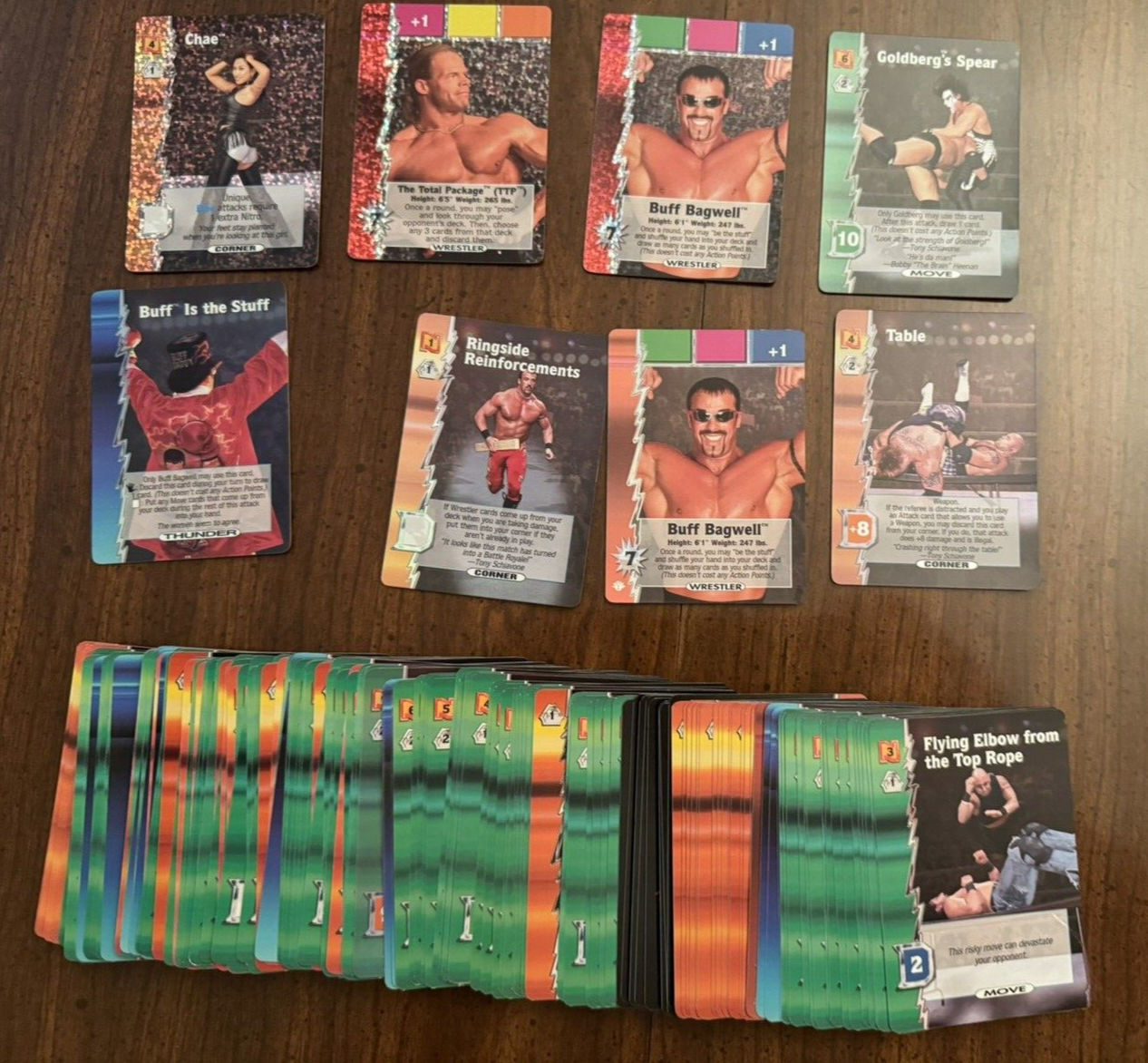 2000 WCW NITRO (TCG) Trading Card Game Bulk Lot of 150 Cards W/8 Foils ...