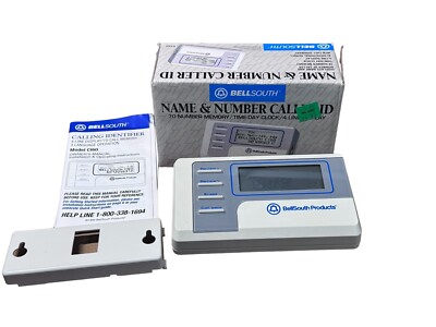 Bell South Caller ID Name and Number CI60 Caller Id Display | eBay
