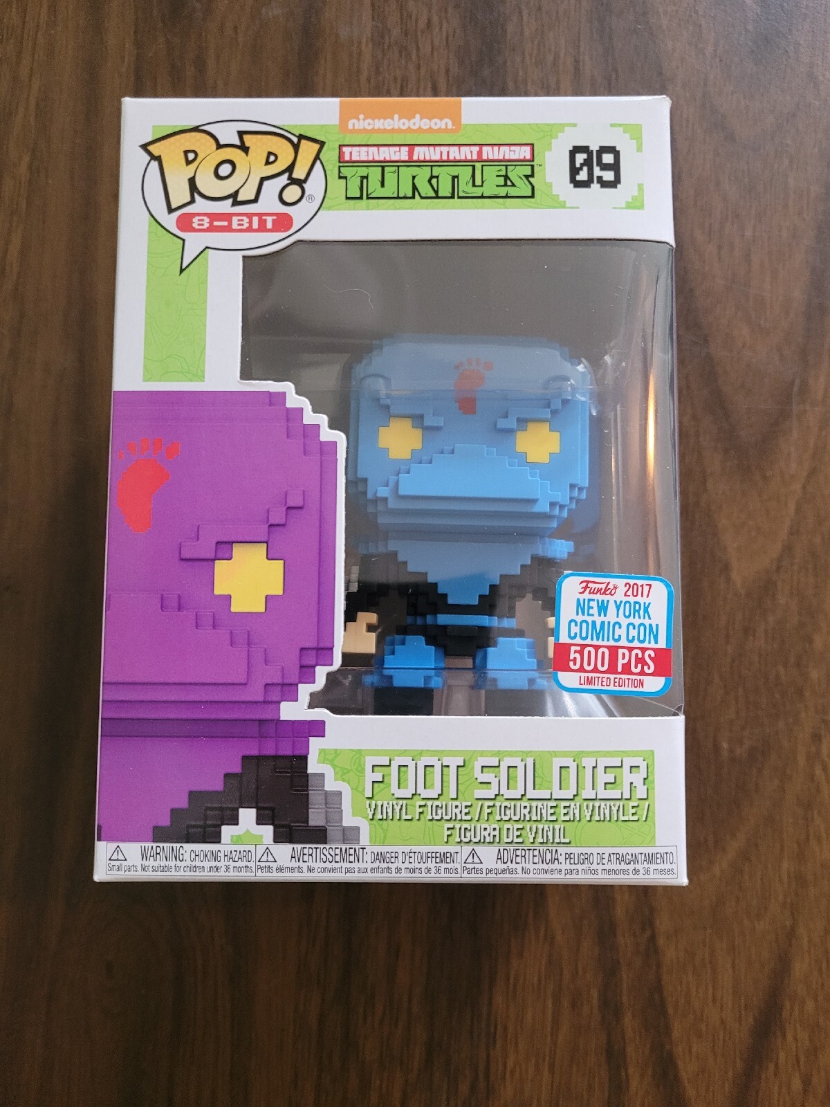 Funko Pop! 8-Bit: Teenage Mutant Ninja Turtles - Foot Soldier - New ...