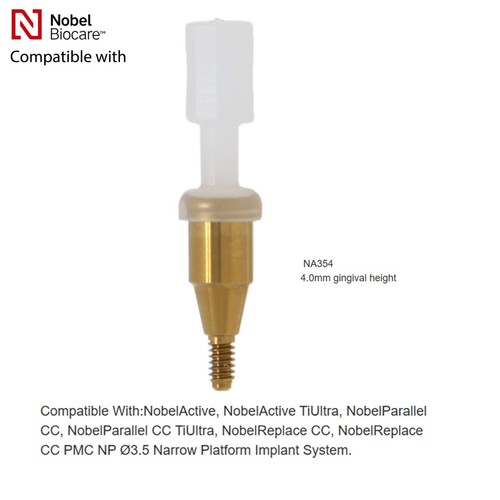 US Dental Locator Abutment for NobelActive NP RP 1-5.0 GH Overdenture ...