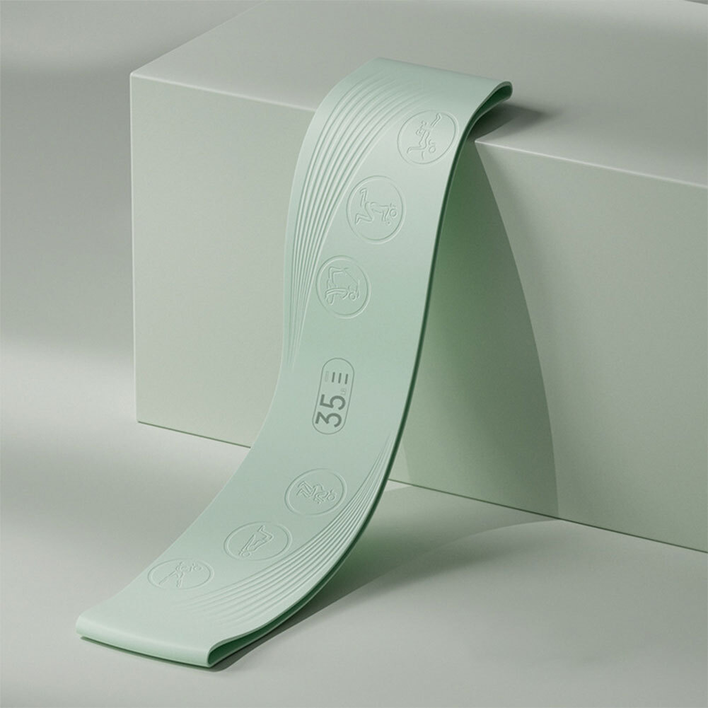 Silicone Resistance Bands Workout Stretch Bands for Home Gym Yoga ...