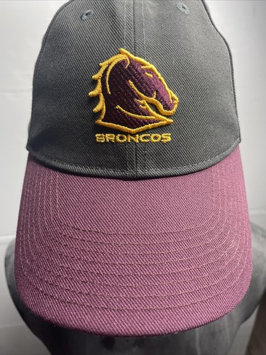 Brisbane Broncos NRL Cap 2014 Members Nike Dri-Fit Adjustable Hat for ...