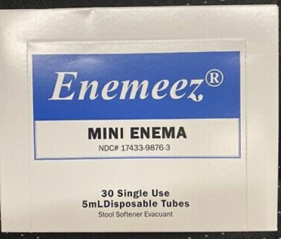 Alliance Labs Enemeez Mini Enema 30 tubes Enemas Exp-2026+ NEW LOOK ...