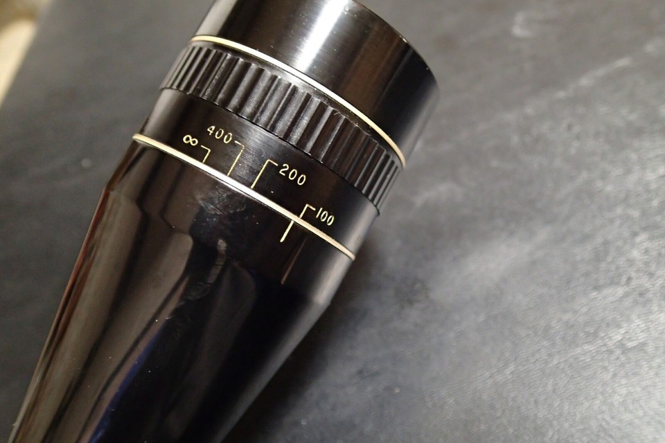 Leupold 36x Power Rifle Scope w/AO Gloss Target Dot Reticle Target ...