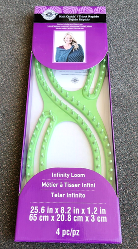 Loops & Threads Knit Quick Knitting Tricot Loom Set. Brand New In ...