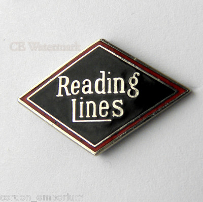 READING LINES RAILWAY PENNSYLVANIA RAILROAD PIN BADGE 3/4 inch | eBay