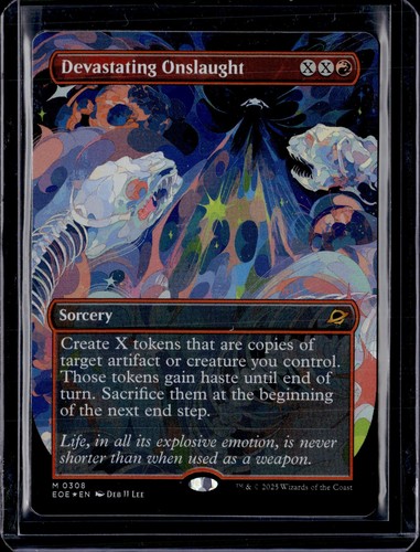 Devastating Onslaught - 308 - Foil - EOE - NM - MTG Magic the Gathering ...
