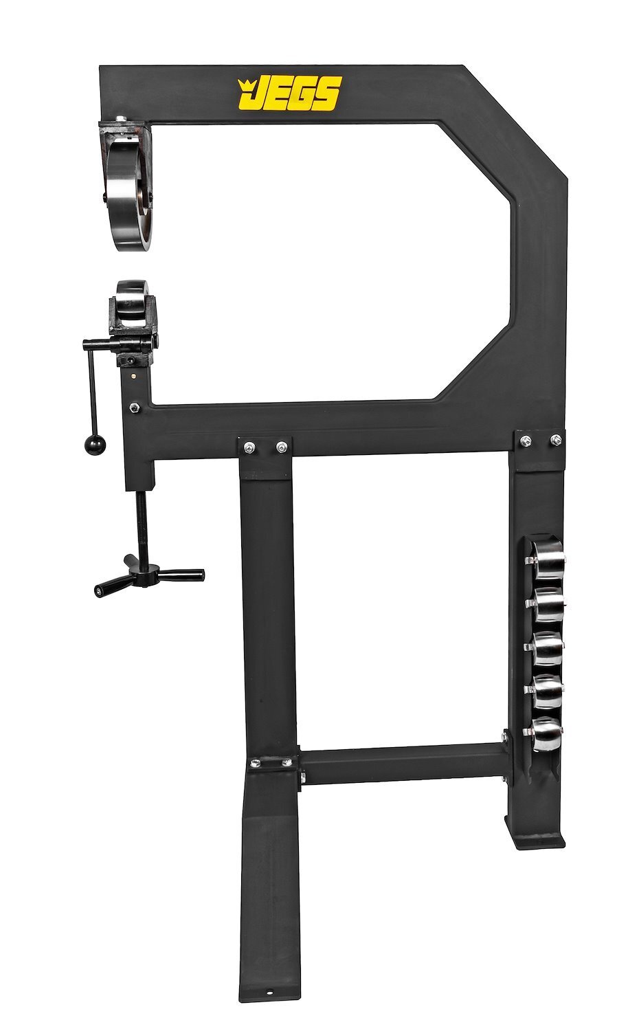 JEGS 81516 English Wheel with Anvils Overall Size: 60" x 40-7/8" x 34-1 ...
