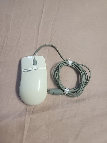 Microsoft IntelliMouse 1.1A PS/2 Compatible Track Ball Mouse w/ Scroll ...