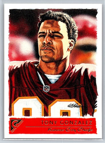 2001 Topps Gallery Tony Gonzalez Kansas City Chiefs #91 | eBay