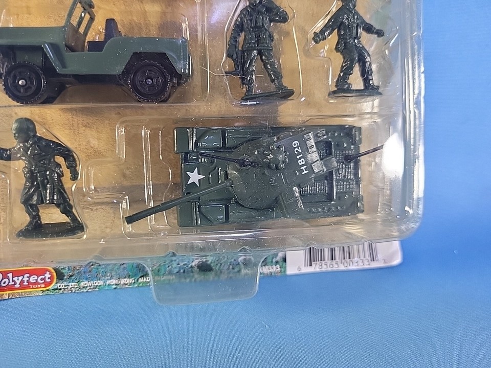 Polyfect Mega Racer Military Air Force/Army Die Cast Metal Play Set Lot ...