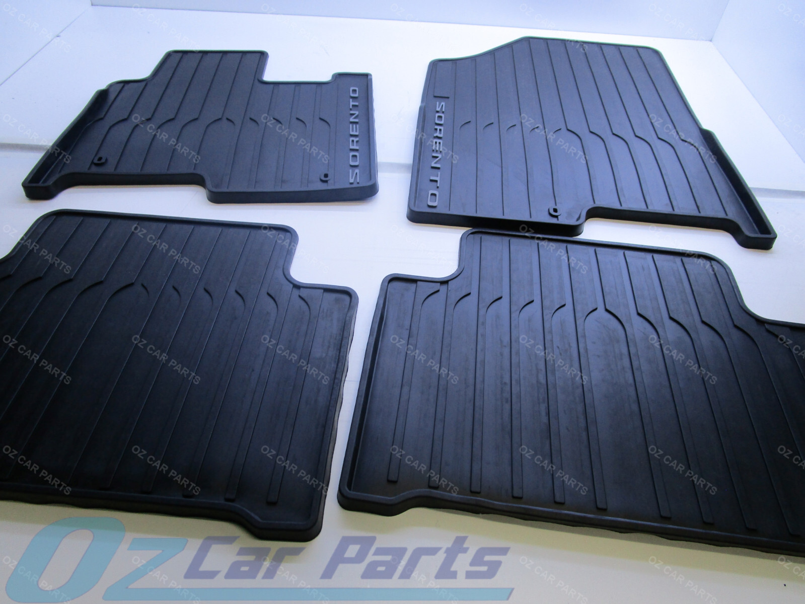 GENUINE NEW RUBBER FLOOR MAT FOR KIA SORENTO MQ4 2021-ON FULL SET MQ-4 ...