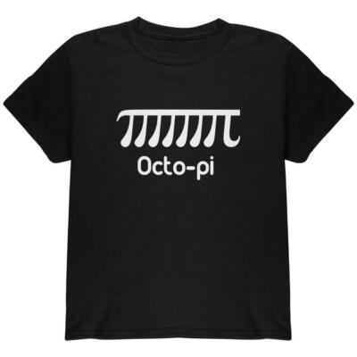 Pi Day Octo-Pi Octopi Funny Math Youth T Shirt | eBay