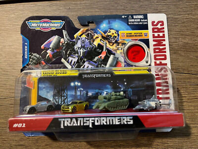 NEW - Micro Machines Transformers Series 1 #01 Translucent Bumblebee ...