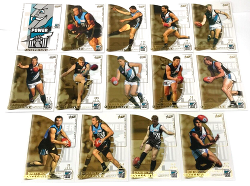 2002 SELECT AFL EXCLUSIVE "SPX" TRADING CARD FULL BASE TEAM SET-PORT ...