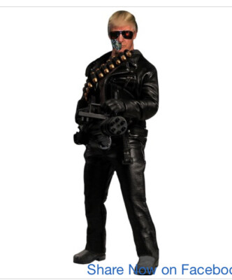 DONALD TRUMP - TUMPINATOR - TERMINATOR - CARDBOARD CUTOUT FREE SHIP ...