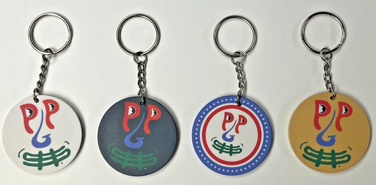 POSITIVE PEOPLE GET MONEY KEYCHAIN LOT WHITE BLACK TAN AND BLUE | eBay