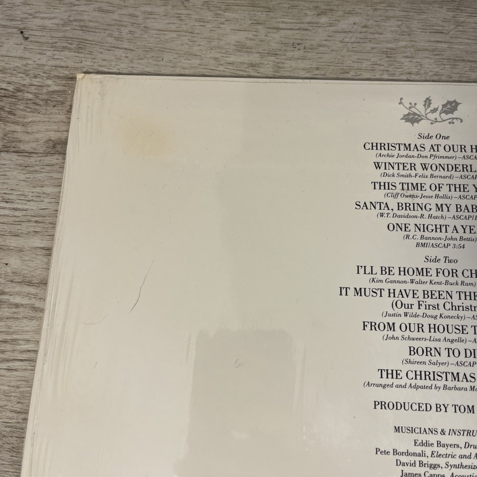 BARBARA MANDRELL "Christmas At Our House" Vinyl COUNTRY LP NEW SEALED ...