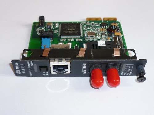 IMC iMc-V T1/E1/J1 media converter 850-14200 TP/FO MM1300-ST 5km ...