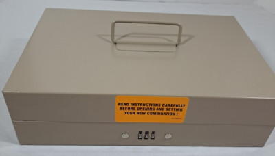 Steelmaster MMF Industries 10 Compartment Steel Combination Lock Cash ...