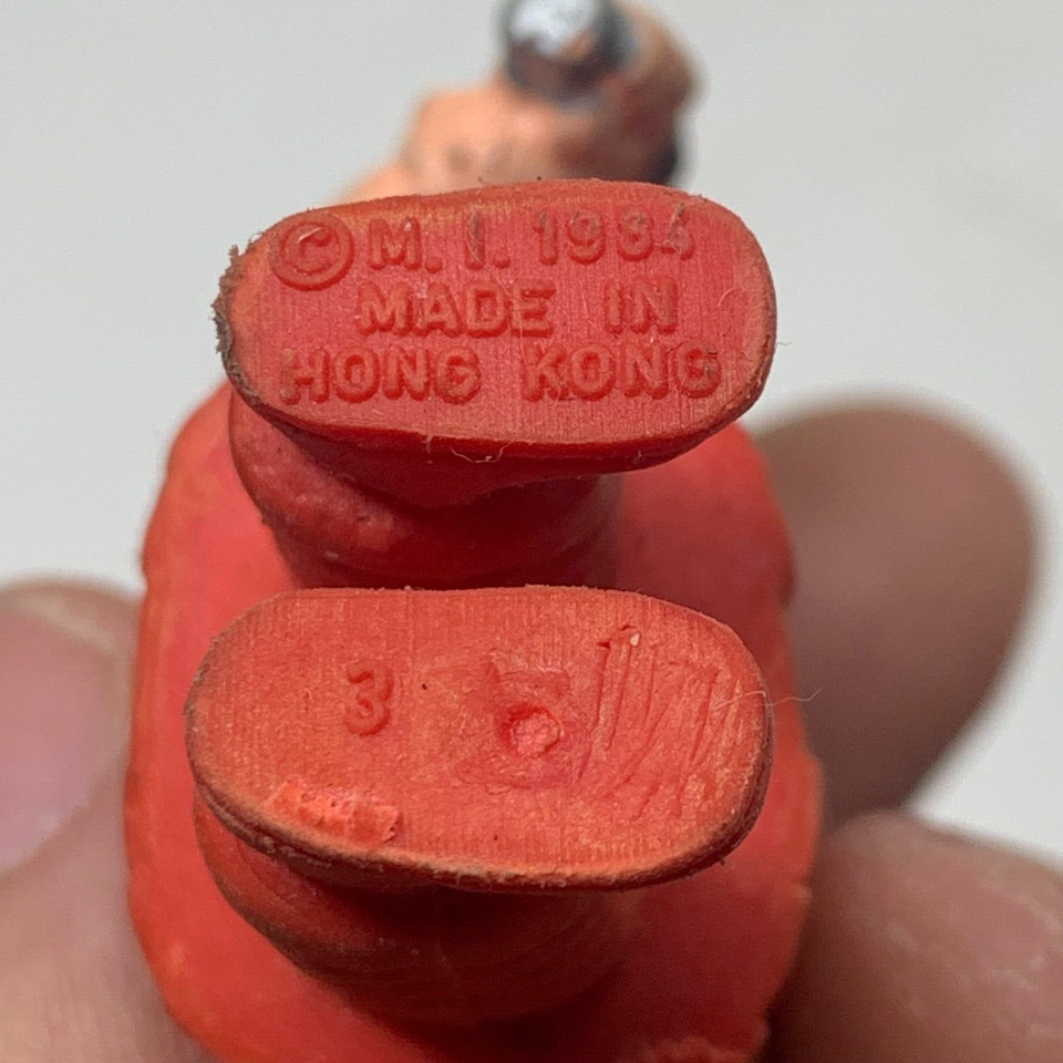 Vintage 1984 Mattel Masters Of The Universe Ram Man Collectible Eraser ...