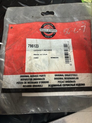 BRIGGS AND STRATTON 795123 OEM INTAKE GASKET | eBay