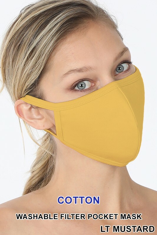 1 pc NEW Soft Cotton DOUBLE LAYER Face Mask Washable Unisex Reusable | eBay