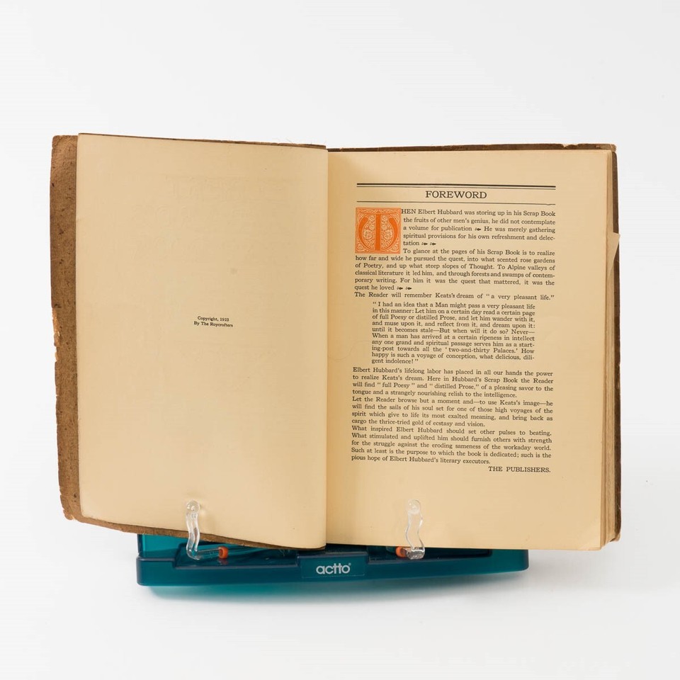 Elbert Hubbard's Scrapbook 1923 First Edition with Right-side Up ...