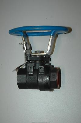 Velan 1" WCB Carbon Steel Fig P0102-SSEX EP-2000 WOG Solid Body Ball ...