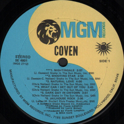 Coven - Coven (LP, Album) (Near Mint (NM or M-)) - 2825580307 | eBay