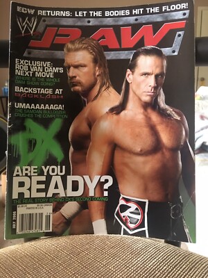 RAW Magazine July 2006 DX Cover | eBay