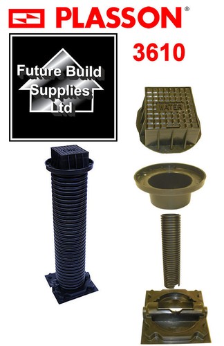 Plasson 3610 Stop Cock Tap Chamber Housing With Lid For 20mm 25mm 32mm ...