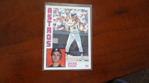 1984 TOPPS # 692 DICKIE THON BASEBALL CARD | eBay